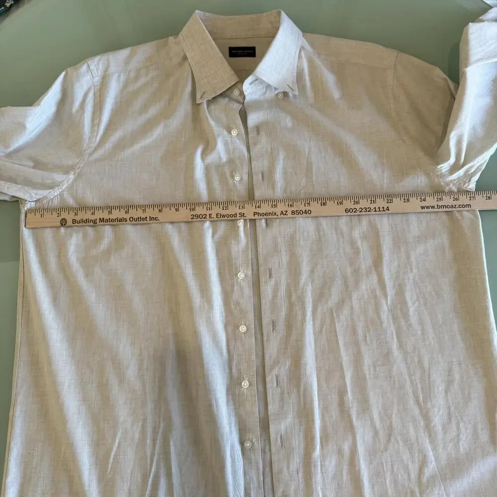 Shirts | Proper Cloth Custom Made Offwhite Mens Dress Shirt | Poshmark